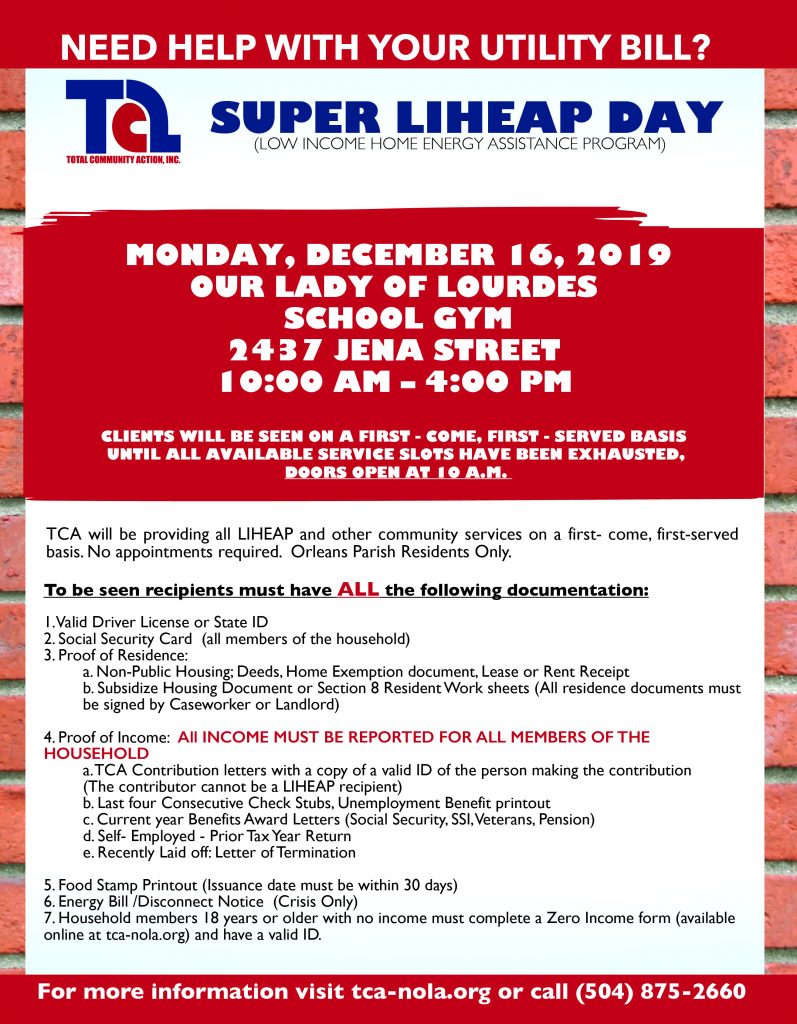 Super LiHEAP Day | Total Community Action