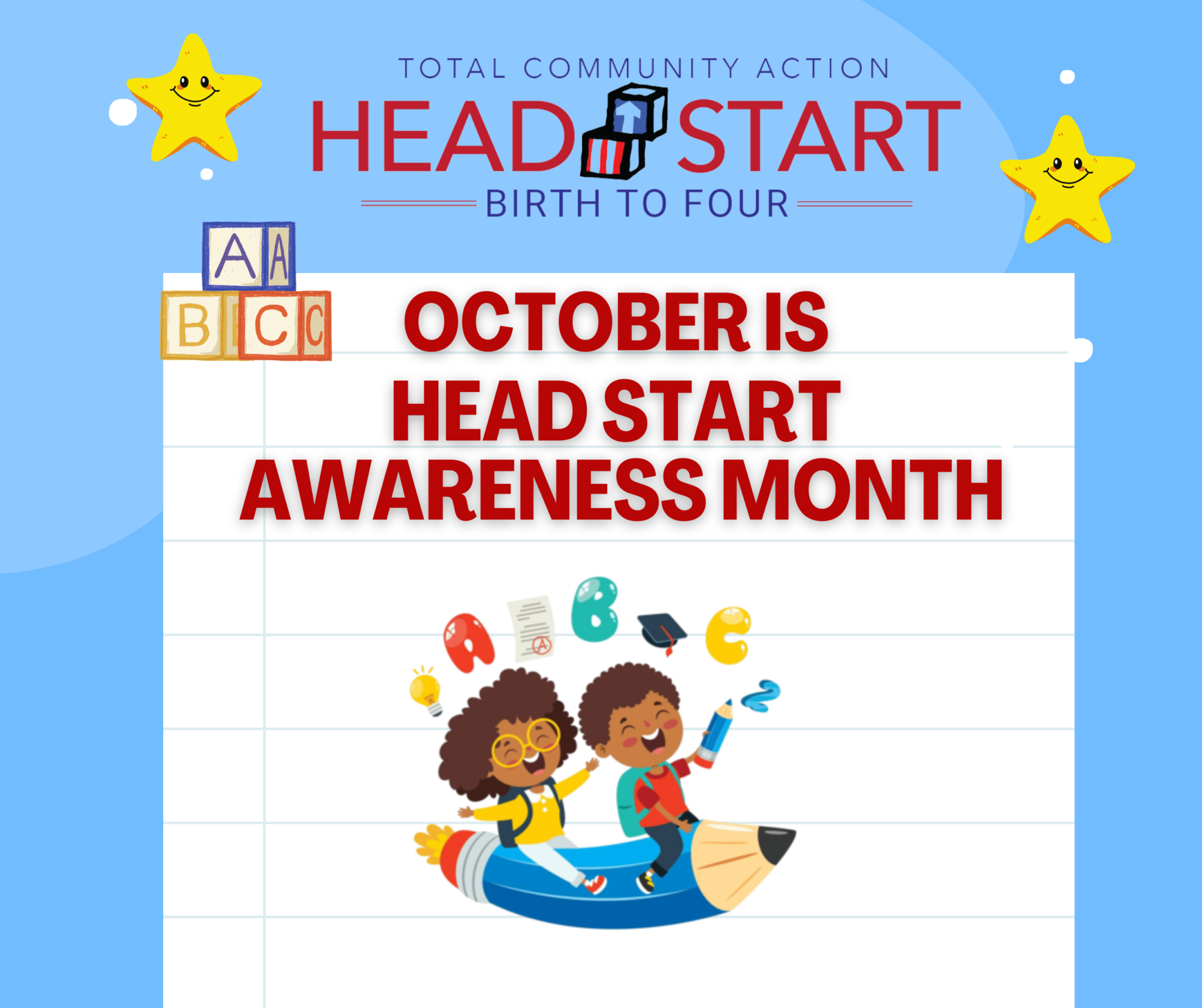 Head Start Awareness Month Info | Total Community Action