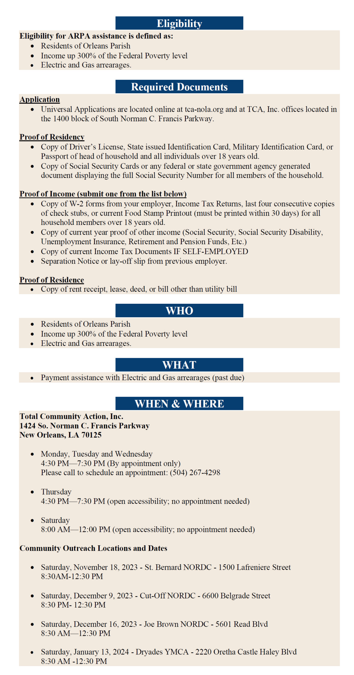 ARPA2 | Total Community Action