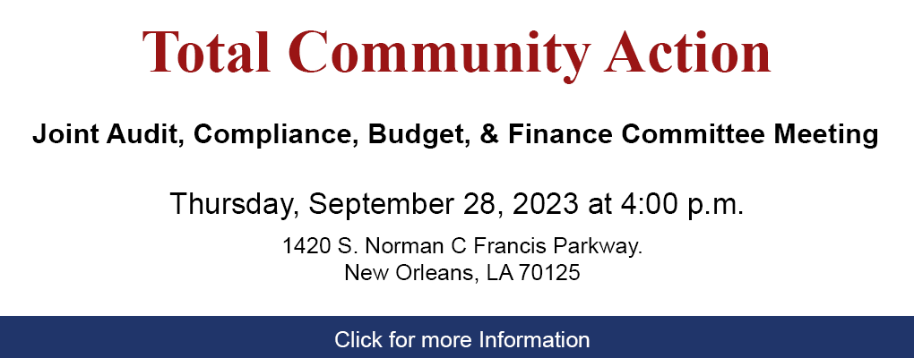 20230928-JointCompBudgetFinance | Total Community Action