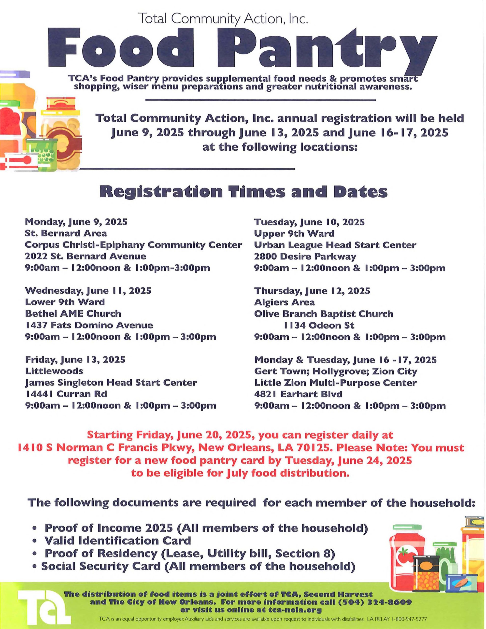 Food Pantry 2025 | Total Community Action