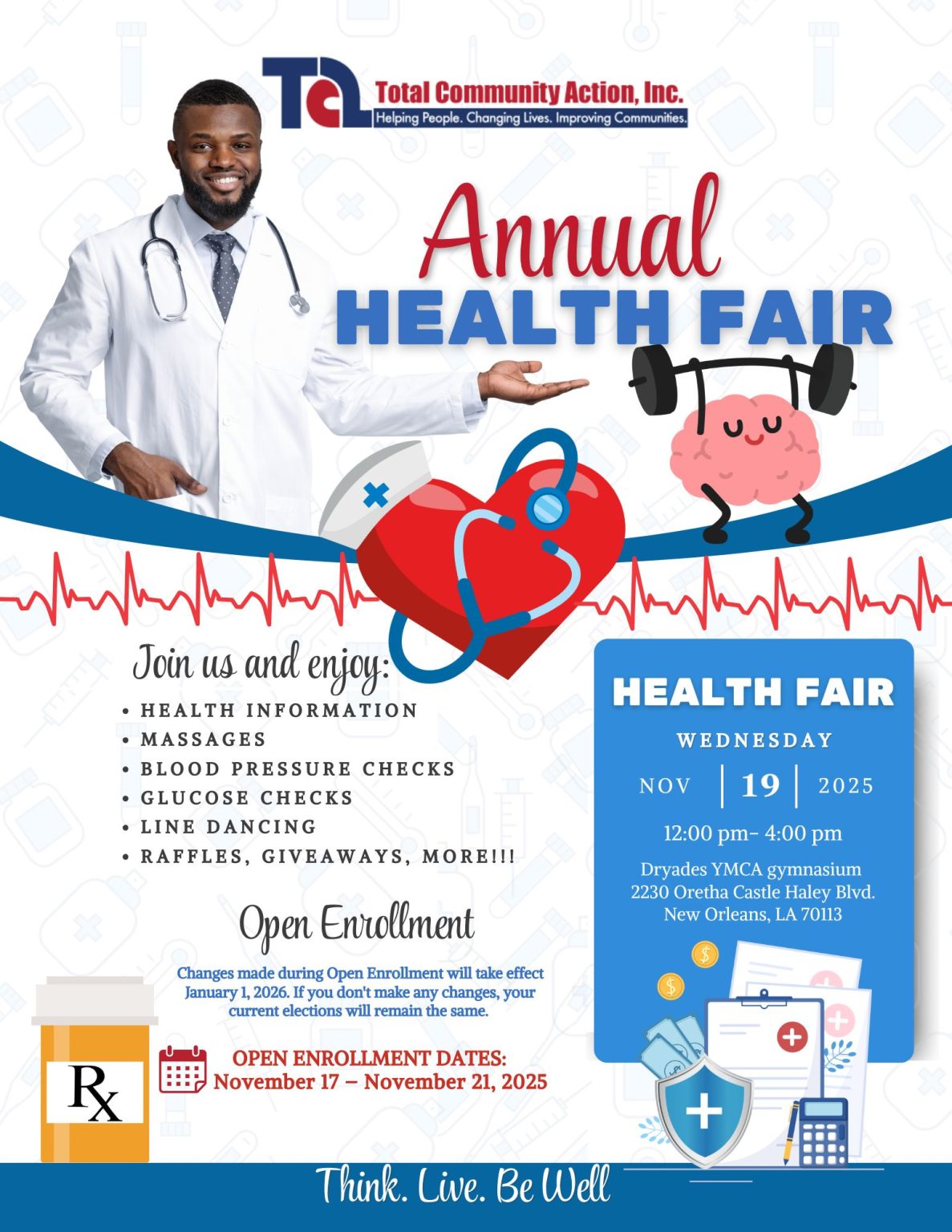 Annual Employee Health Fair | Total Community Action